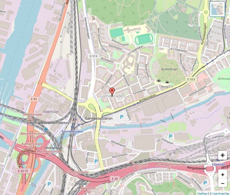 Stadsdelar | Karta över Göteborg